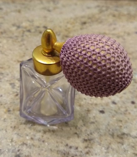 Vintage - HolmSpray Perfume Atomizer Bottle - Lavender Glass - Chartley ...