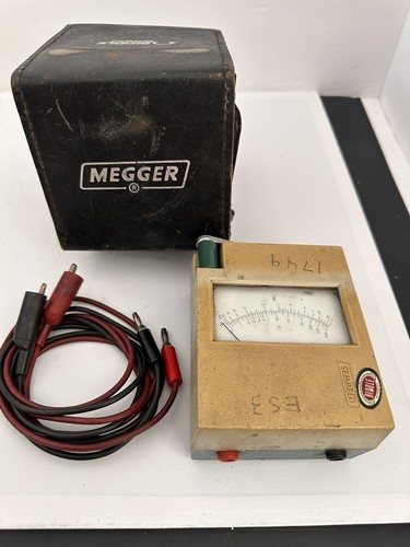 Biddle Instruments Megger WM6 Insulation Continuity Tester (UNTESTED ...