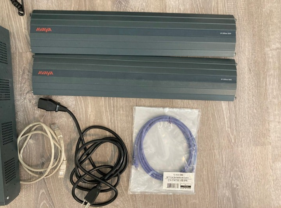 12 Avaya 9508 Digital Phones Sets EUC+ Control Unit (Avaya IP Office ...