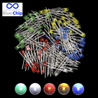 100pcs 2X3X4 Square LED 234 Light-emitting Diode Electronic DIY Kit 10 ...