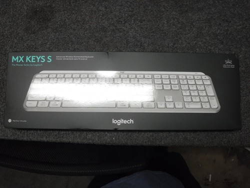 Logitech MX Keys S Wireless Keyboard - Pale Gray (920-011559) for sale ...
