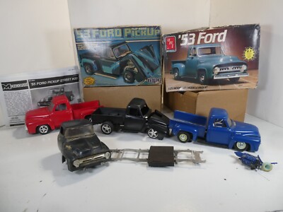 Vintage AMT MPC MONOGRAM Built 1953 FORD Truck Junkyard Parts Lot | eBay
