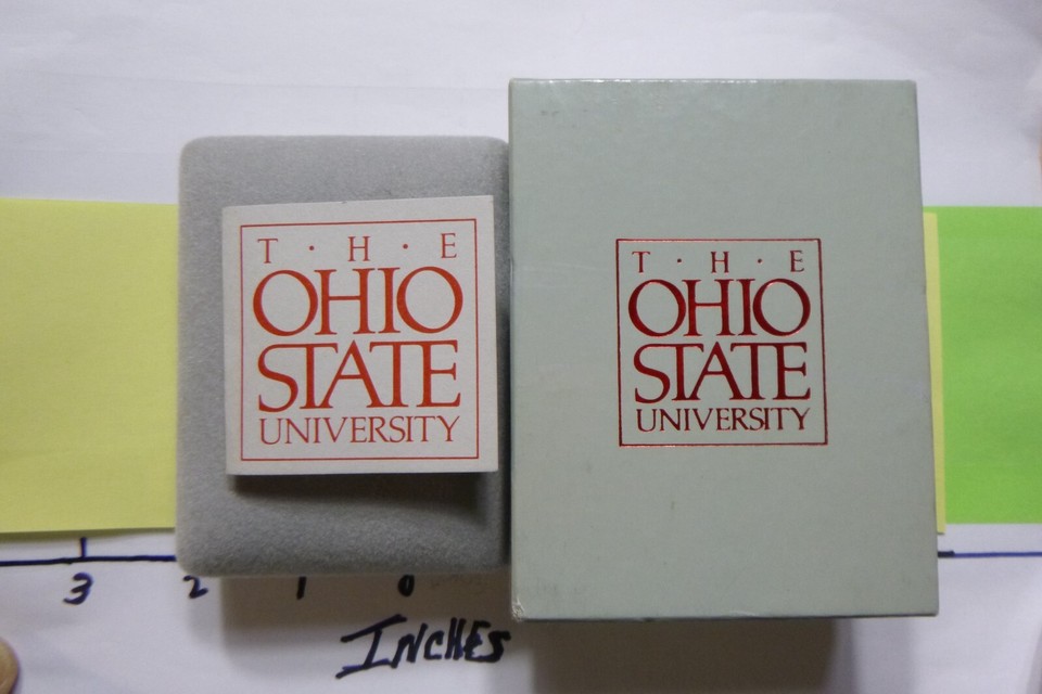 WOODY HAYES COACH THE OHIO STATE UNIVERSITY 999 SILVER COIN CASE COA ...