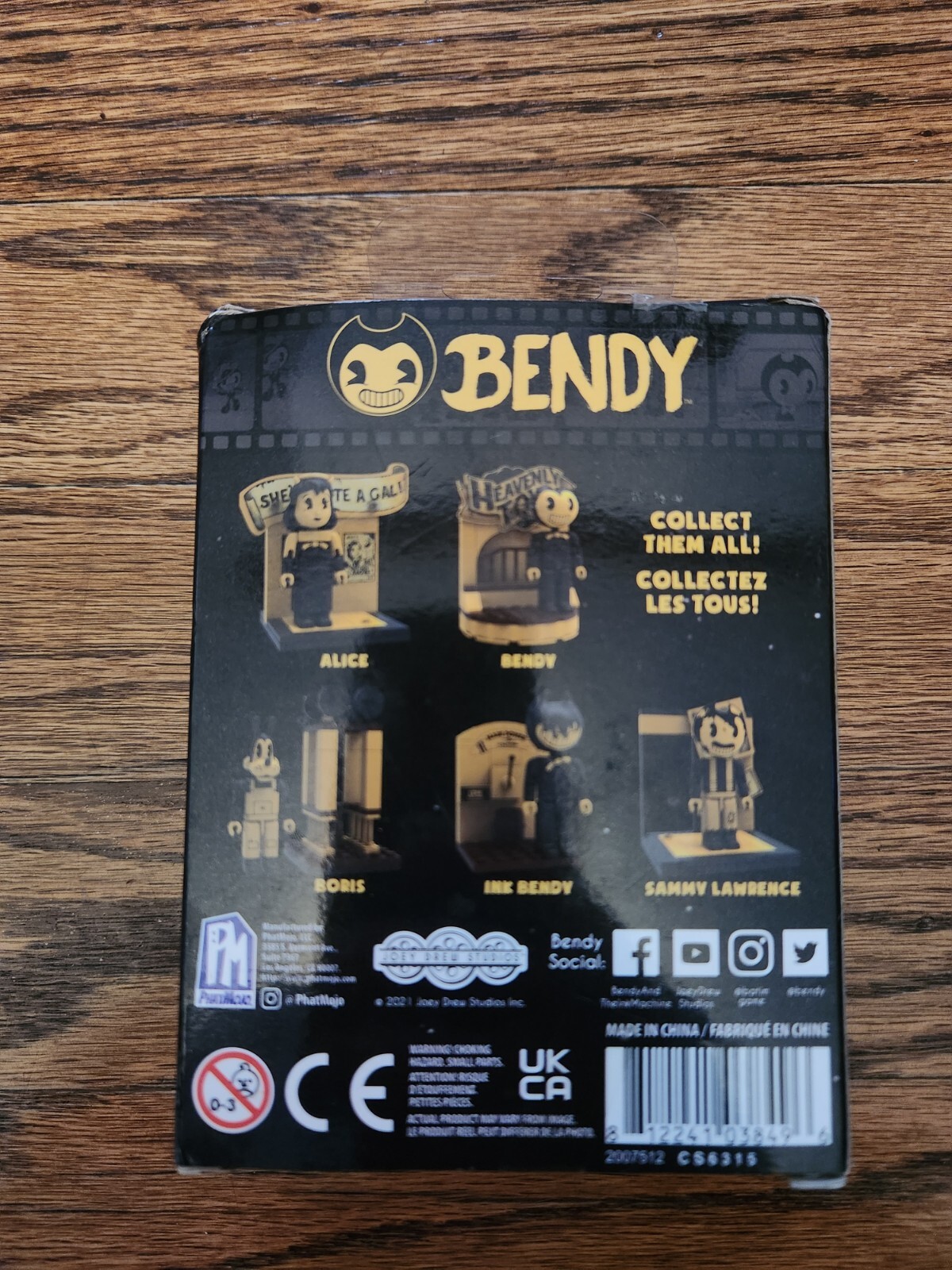 Bendy & The Ink Machine Boris The Wolf Buildable Minifigure Building ...