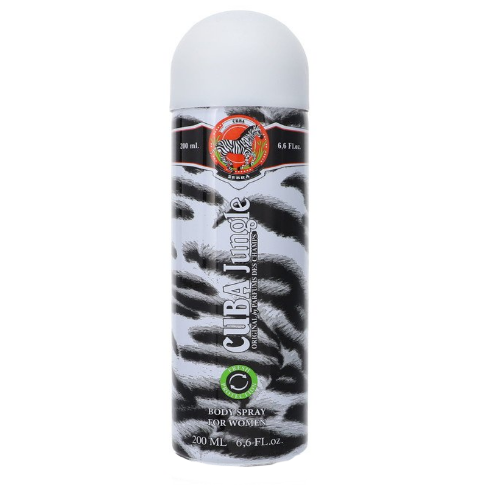 Cuba Jungle Zebra by Cuba 6.7 oz Deodorant Spray for Women New In Can ...