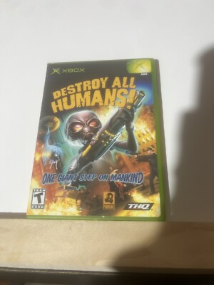 Destroy All Humans! (Original Xbox, 2005) Tested / Complete ...