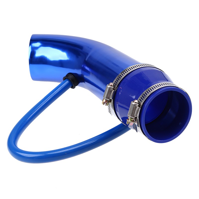 3" Cold Air Intake Filter Induction Kit Pipe Aluminum Power Flow Hose ...
