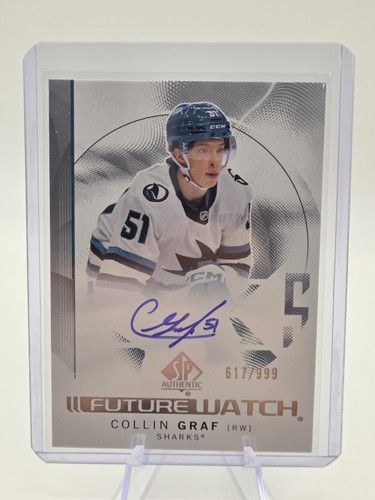 2024-25 SP Authentic Future Watch Auto # 144 Colin Graf /999 | eBay