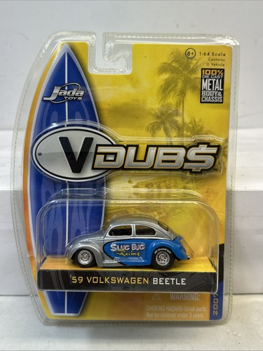 2007 V DUBS Jada Toys '59 VW Volkswagen Beetle Wave 2 Slug Bug Racing ...