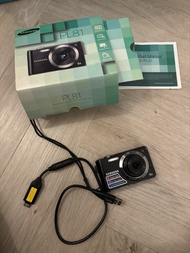 Samsung PL81 Digital Camera 12.2MP, Black, 5x Zoom | eBay UK