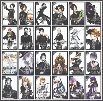 Black Butler Manga Set 1-31 English - Yana Toboso Paperback Anime ...