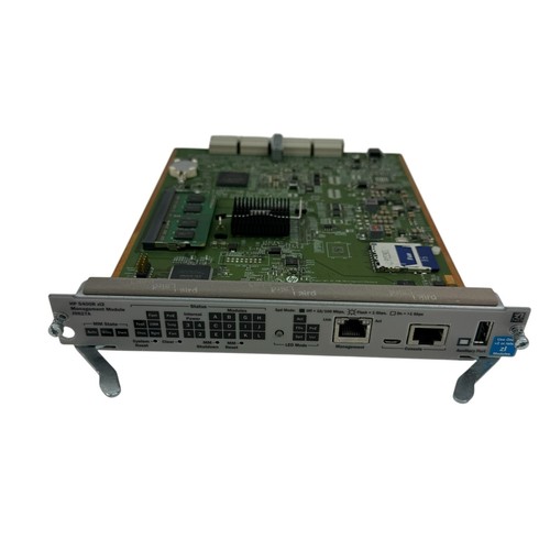 Aruba HP HPE 5400R ZL2 Management Module 4GB RAM 1GB SD J9827A ...