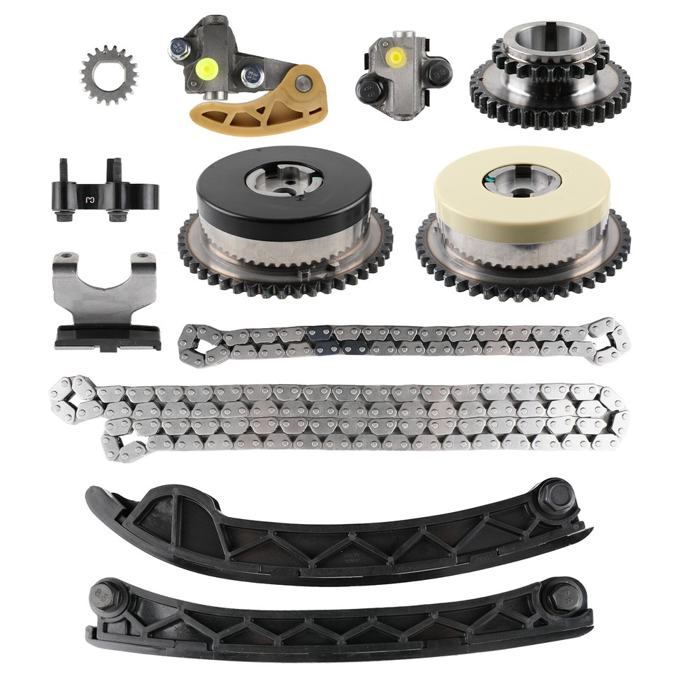 VVT Cam Sprockets + Timing Chain Kit for Chevrolet GMC Buick Cadillac 2 ...