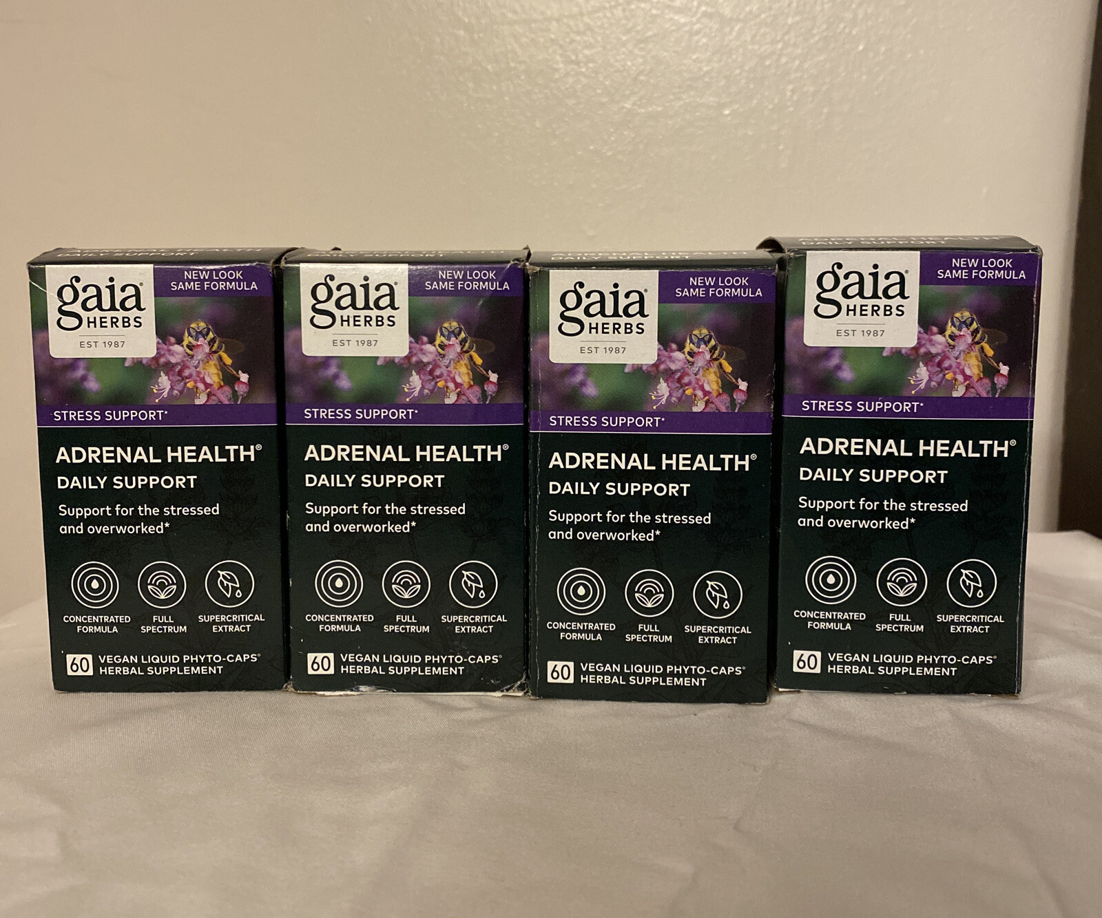 Gaia Herbs Adrenal Health Daily Support 240 Capsules 751063996686 | eBay