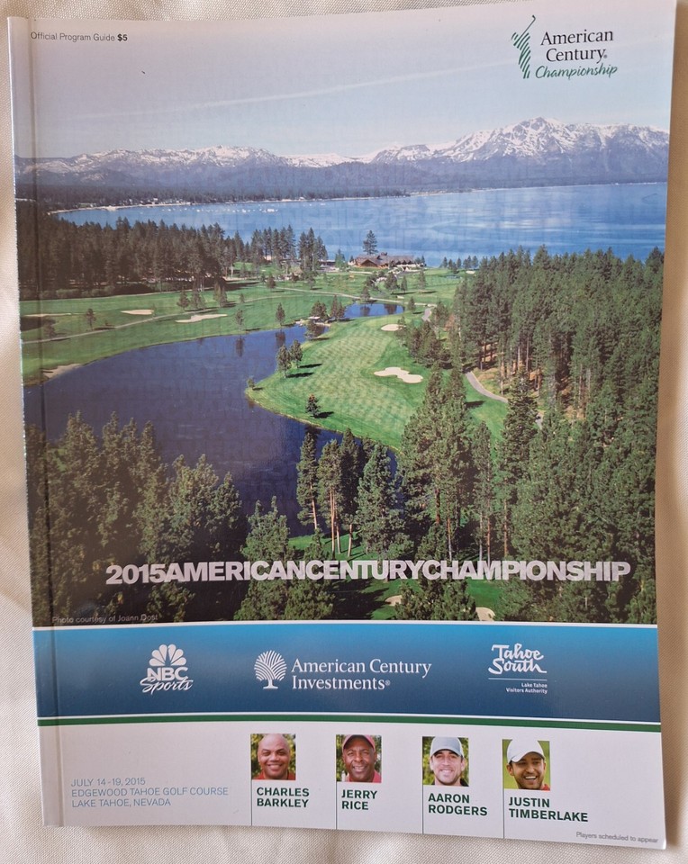 Michael Jordon 2006 on Cover of Celebrity Golf Tournament Program MJ on ...