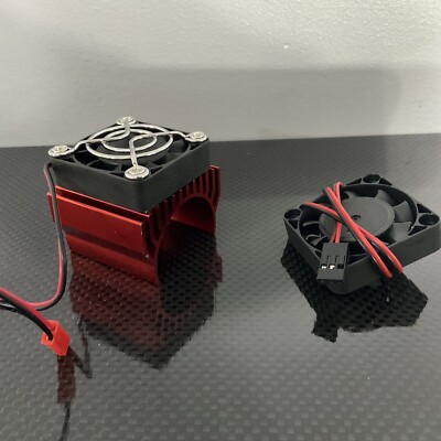 540 36mm RC Brushless Brushed Motor Heatsink Cooling Fan For 1/10 3650 ...
