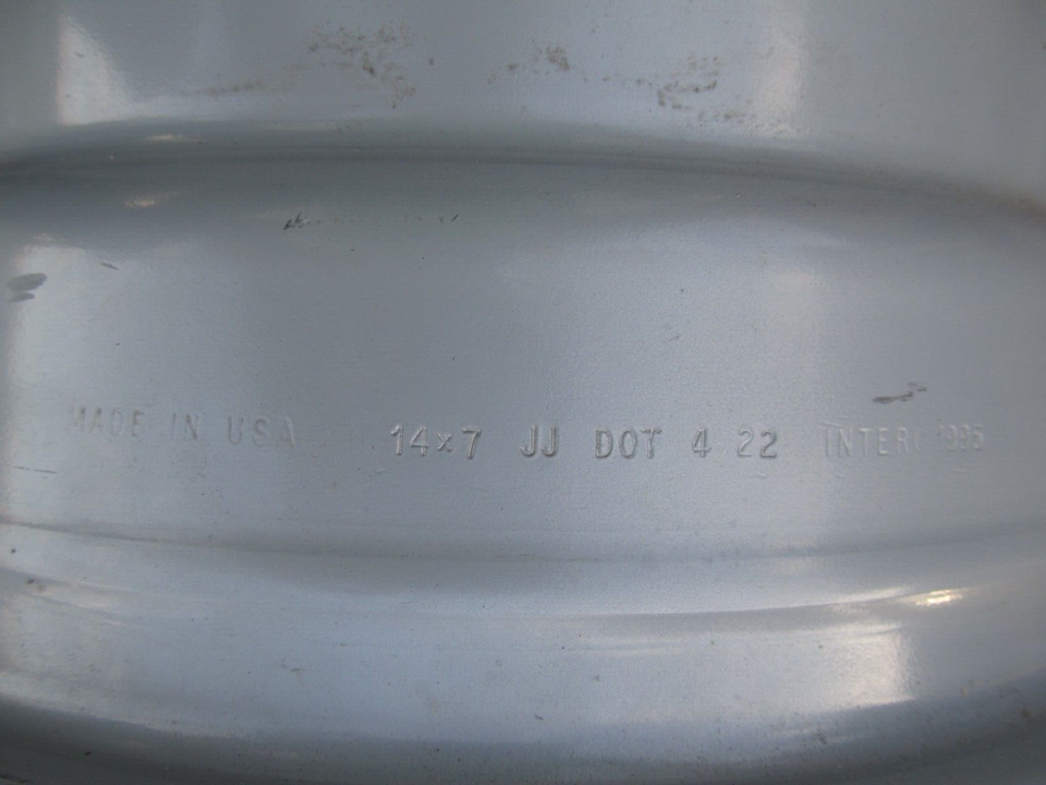 NEW Year One Oldsmobile Magnum wheel 14" by 7" Cutlass 442 Display Item ...