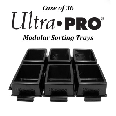 Ultra Pro Modular Sorting Trays - Case of 36 Trays - Ultra Pro 15472 | eBay