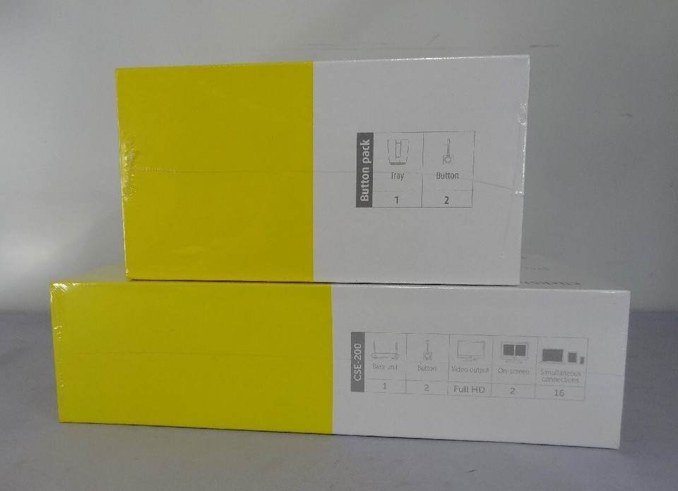 [New] Barco ClickShare CSE-200 R9861520 Button pack Wireless ...