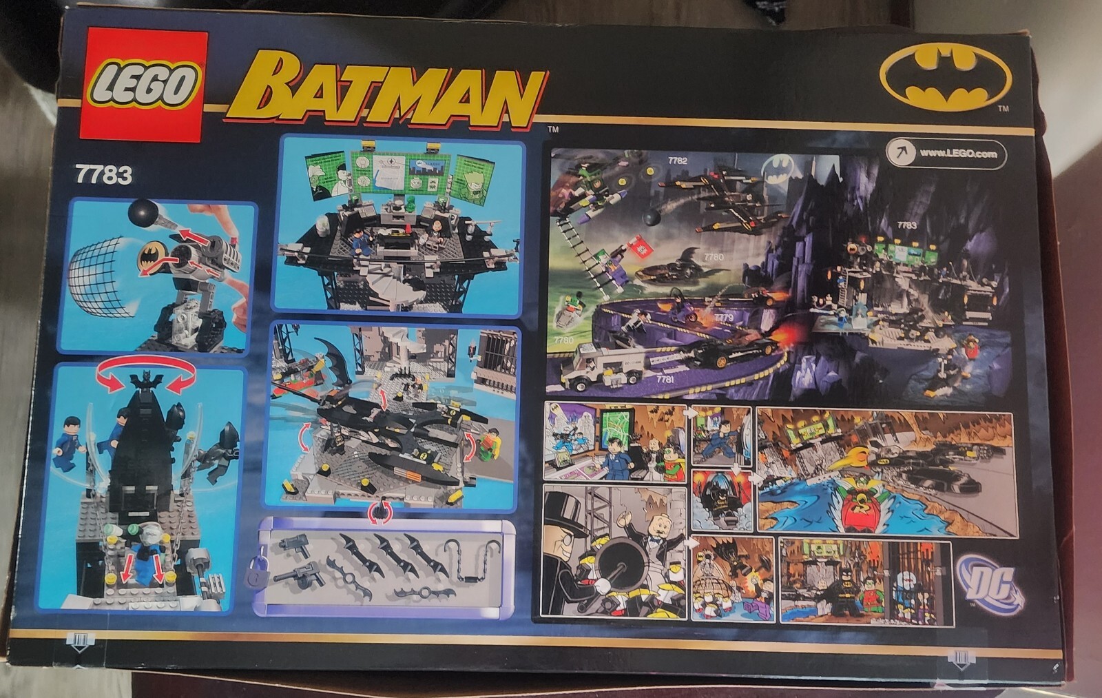 LEGO Batman 7783 The Batcave The Penguin Mr Freeze's Invasion New ...