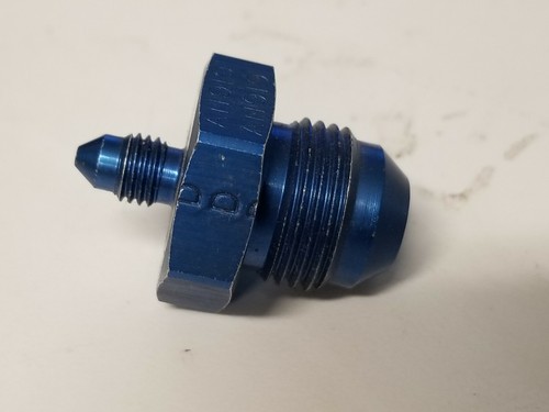 New AN Blue Aluminum SAE 37° Flared Union Reducer, -8 to -2, AN919 ...