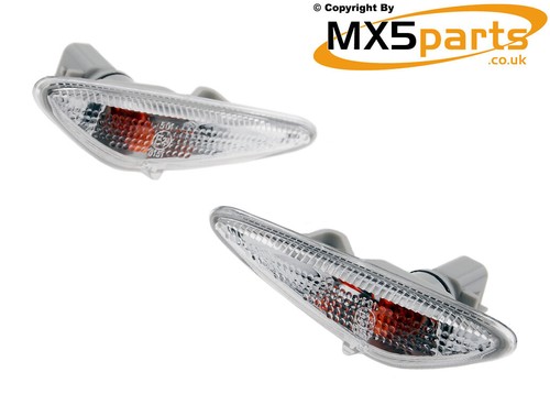 MX5 Clear Side Repeaters Wing Indicators Mazda MX-5 Mk4 ND & RF 2015 ...