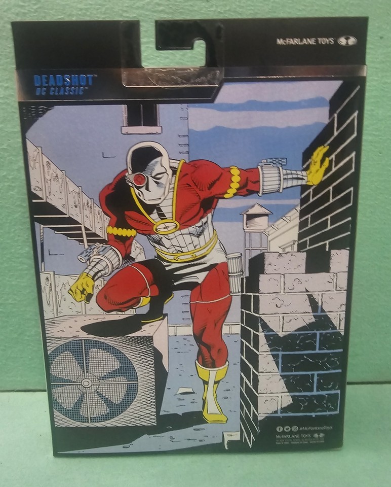 McFarlane DC Multiverse Collector Edition Classic Deadshot Platinum ...