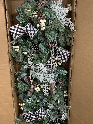 Mackenzie Childs Christmas Illuminated Garland | eBay