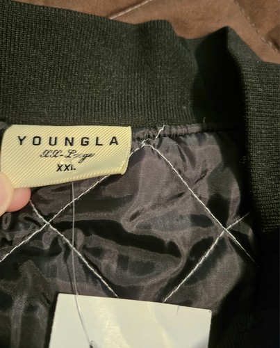 Young LA Youngla Men's Main Event Black Bomber Jacket Size 2XL NWOT | eBay