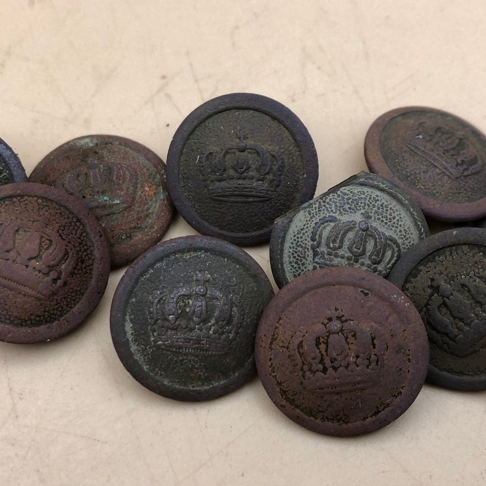 Original WW1 WWI German soldier's buttons 14 pcs. | eBay