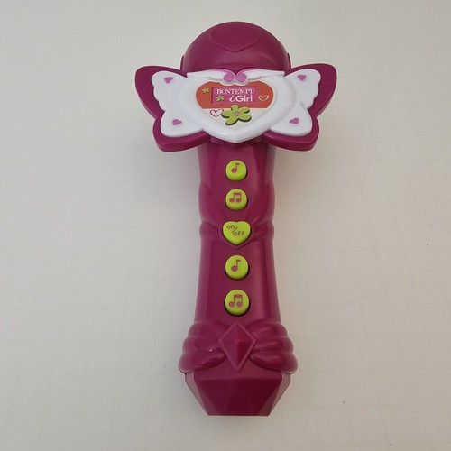 Bontempi 412071 iGirl Microphone Pink Karaoke / Tested and Works / RARE ...