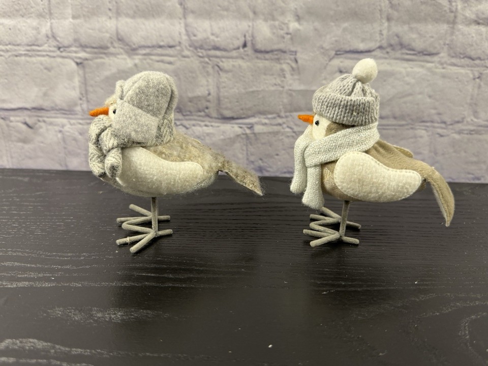 Target Featherly Friends Holiday Mini Birds Set Of 2 Christmas Winter ...