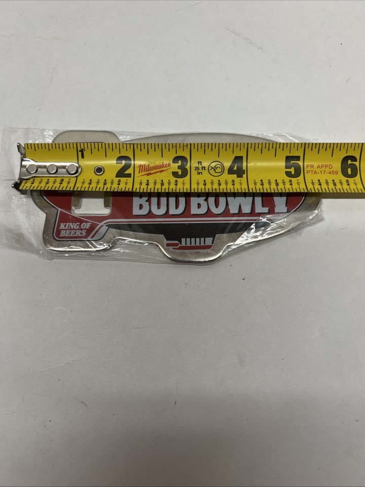 Bud Light Budweiser Bud Dry Bud Bowl V Bottle Beer Opener | eBay