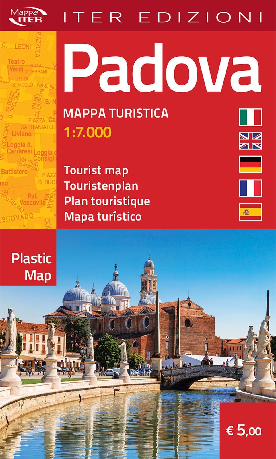 Libro - Padova. Mappa Turistica 1:7.000. Ediz. Multilingue - Iter ...