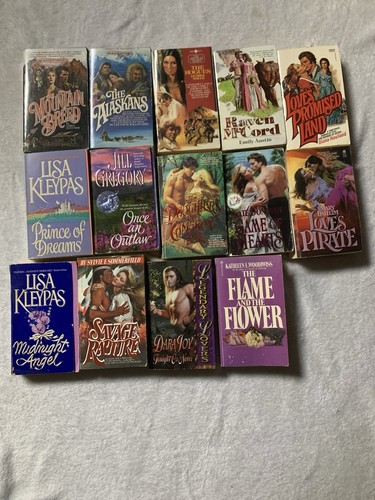 Bodice Rippers Lot of 14 Historical Romance Books -PB Stepback Art ...