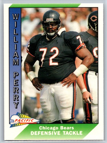 1991 Pacific William Perry Chicago Bears #52 | eBay