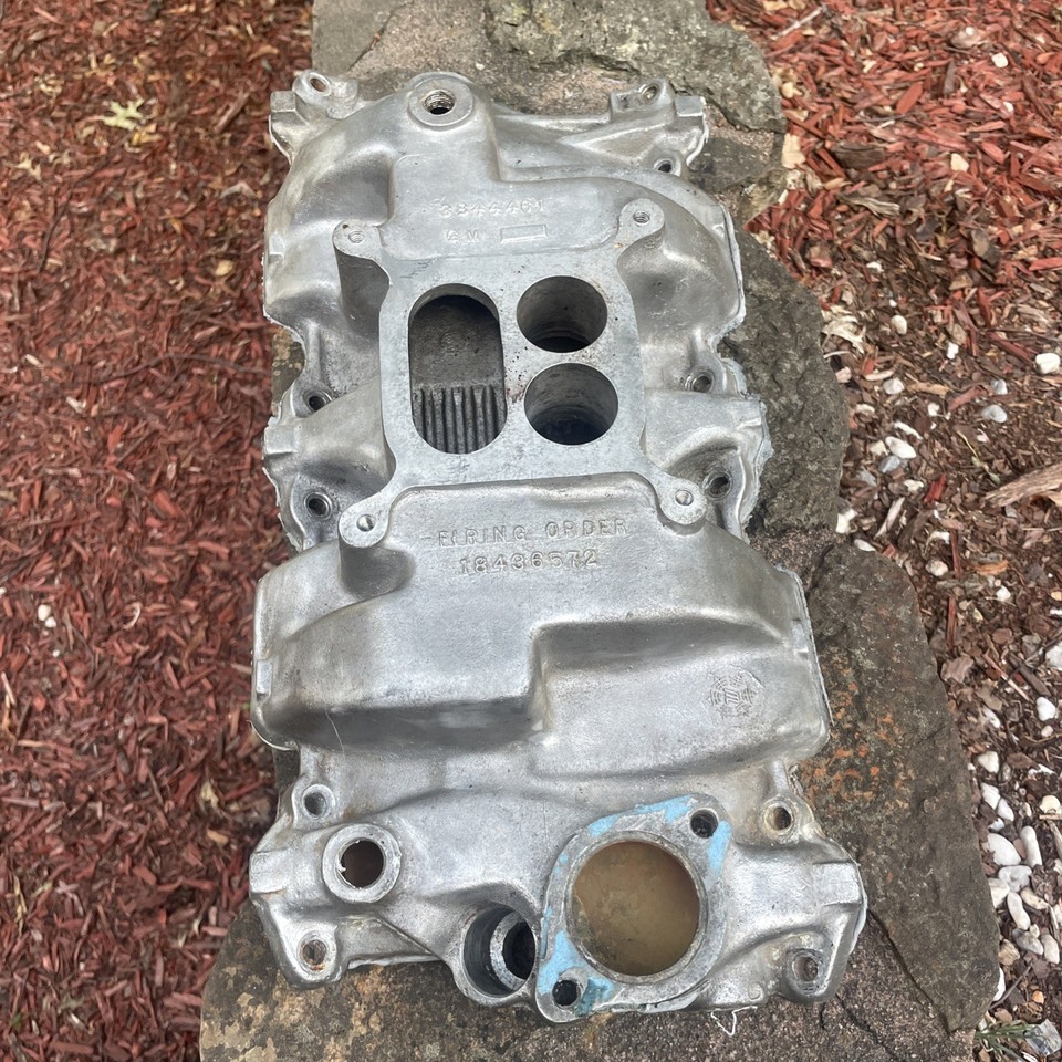 1964 1965 L79 327 Intake Manifold 3844461 Corvette GM. NEEDS REPAIR | eBay