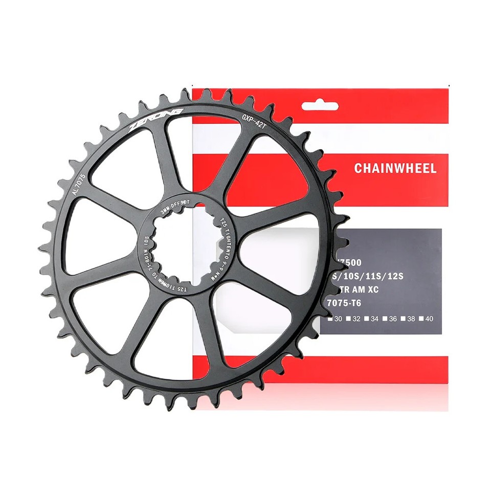 Folding Bike Hollow Integrated Sprocket 40 42 44 46 48 50T 10/11/12 ...