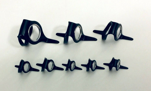 Set of 8 pcs stainless steel guides heavy duty Black | eBay