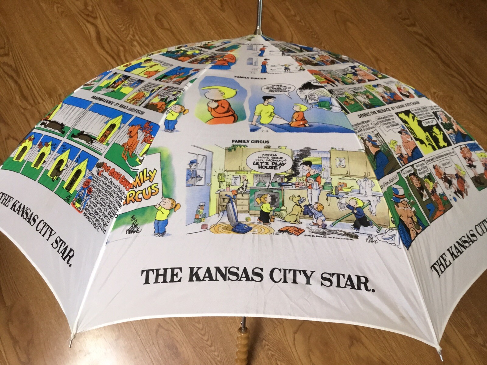 Vintage Umbrella Comic Strip Cartoon THE KANSAS CITY … - Gem
