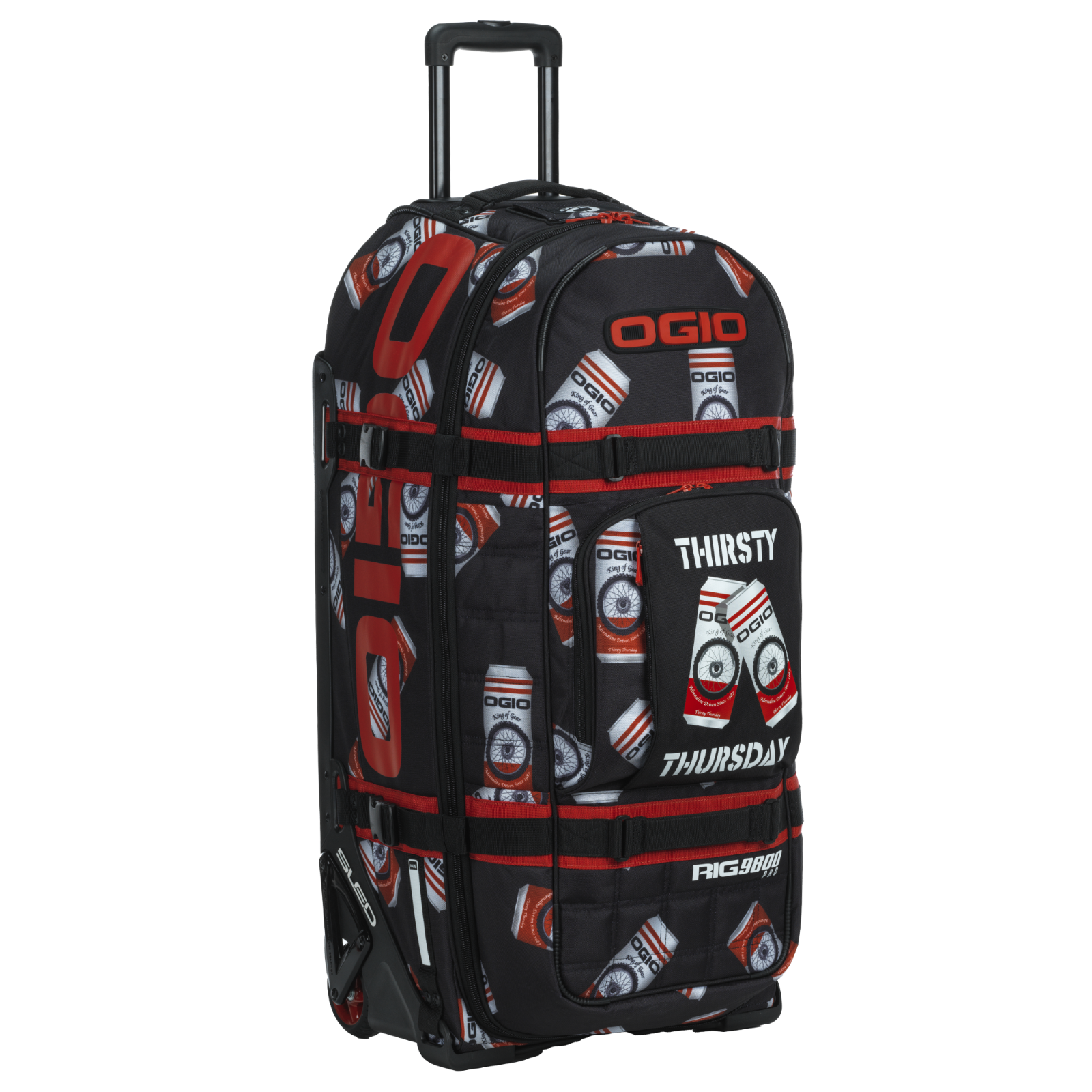 OGIO RIG 9800 PRO Thirsty Thursday Luggage Wheeled Gear Bag with MX ...