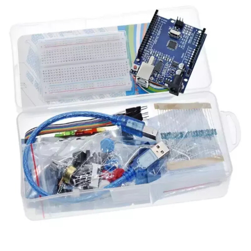 Basic Starter Kit for Arduino Uno Set R3 DIY Kit R3 Board/Breadboard | eBay