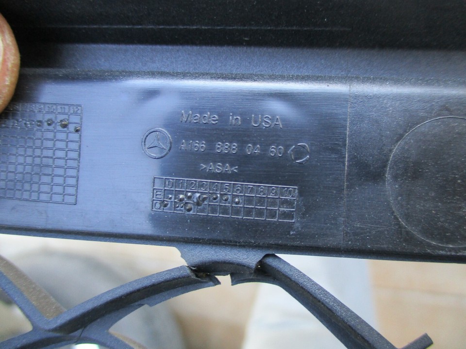 2017 2018 2019 MERCEDES GLS350 GLS450 GLS550 FRONT GRILL GRILLE OEM ...