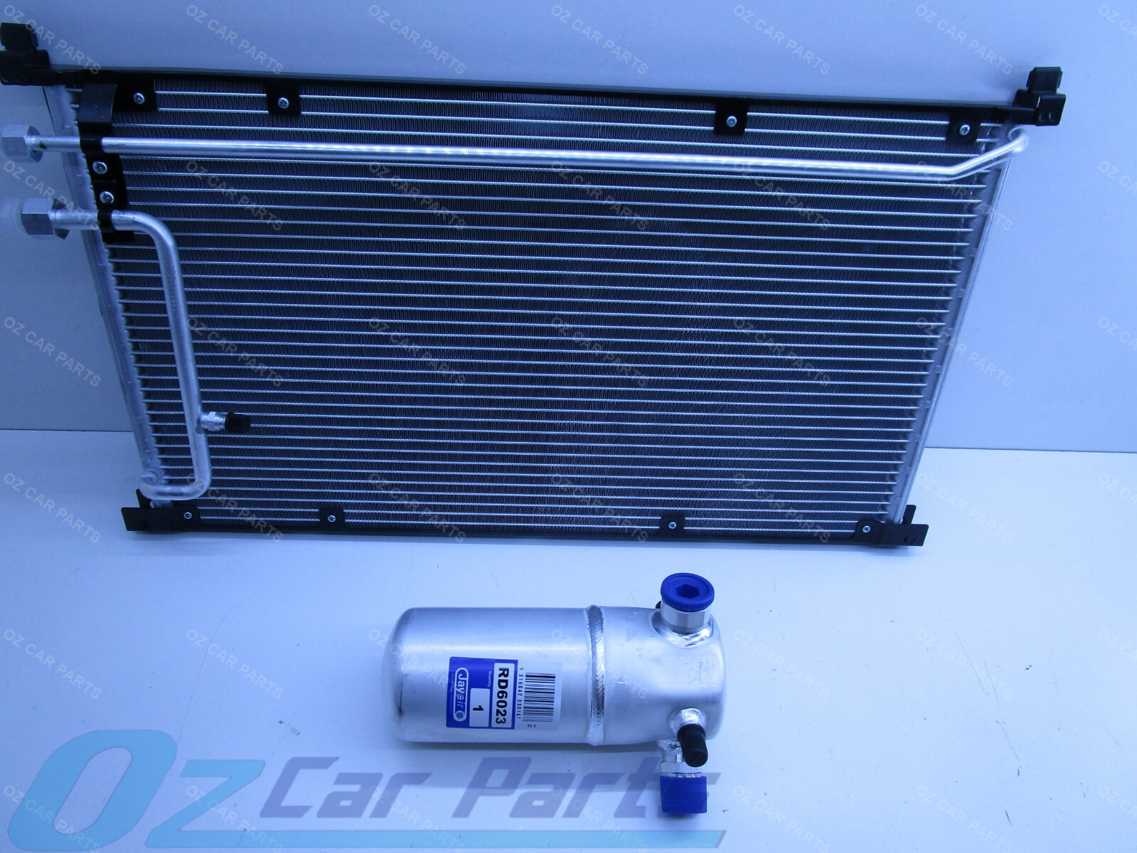 AIR CONDENSER AC CONDENSOR+RECEIVER FOR HOLDEN COMMODORE VN VP V6 08/ ...