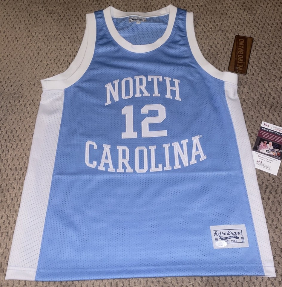 PHIL FORD SIGNED UNC JERSEY AUTOGRAPH BASKETBALL JSA NORTH CAROLINA TAR ...