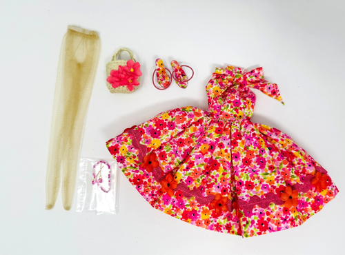 Robert Tonner Mod Pink Flowers Outfit For Tiny Kitty Collier 10 ...