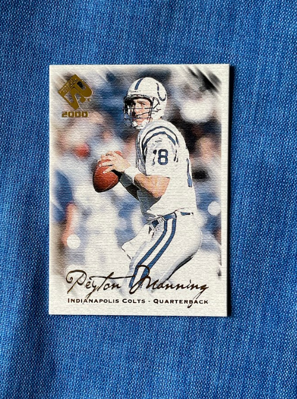DCC: 2000 Private Stock Peyton Manning Indianapolis Colts #40 MINT | eBay