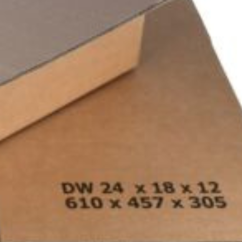 24x18x12" ANY QTY (610x457x305mm ) Double Wall Cardboard Boxes/Long ...