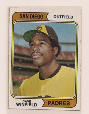 1974 Topps Dave Winfield🔥 Rookie Card + 1980 TOPPS SAN DIEGO Hall Of ...