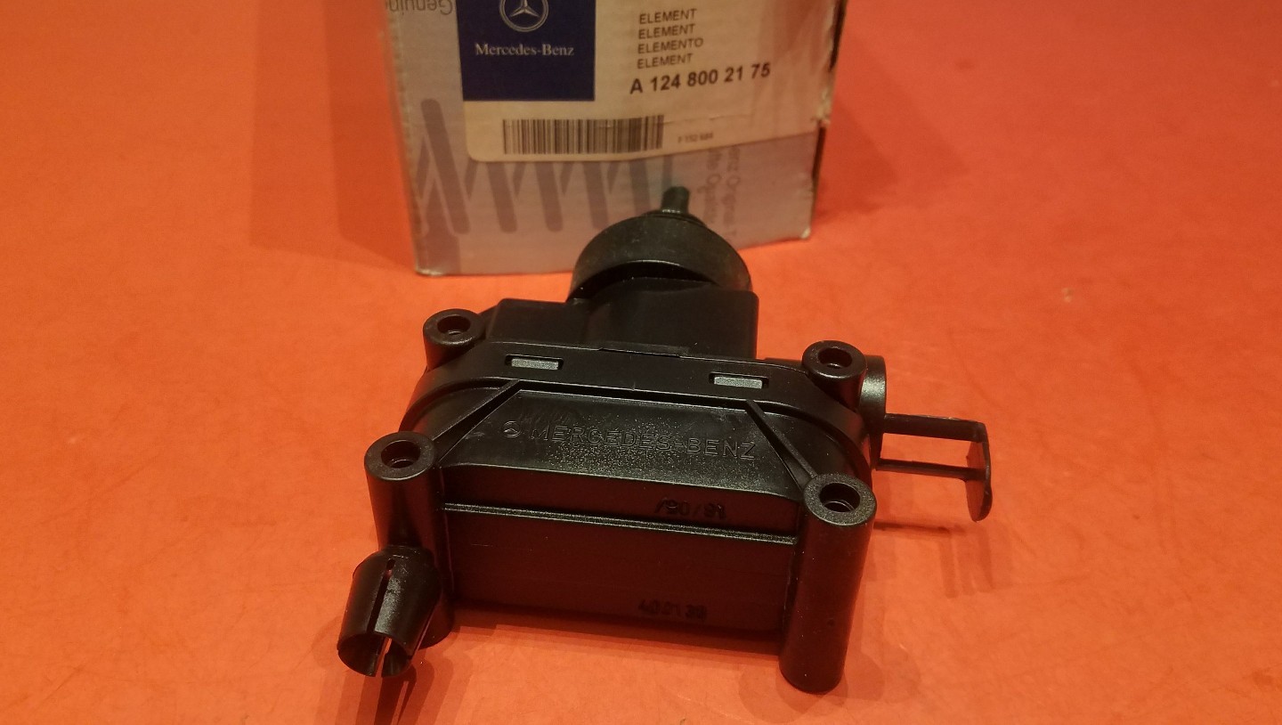 Mercedes Door lock Vacuum Actuator Kit R107 W124 Front sl500 sl320 e420 ...